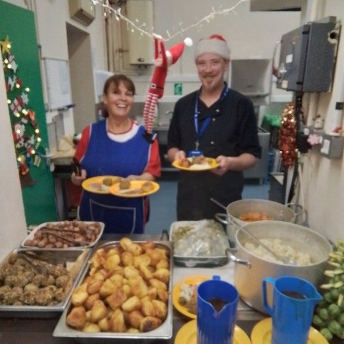 Beaford Community Primary - Christmas Dinner at Beaford